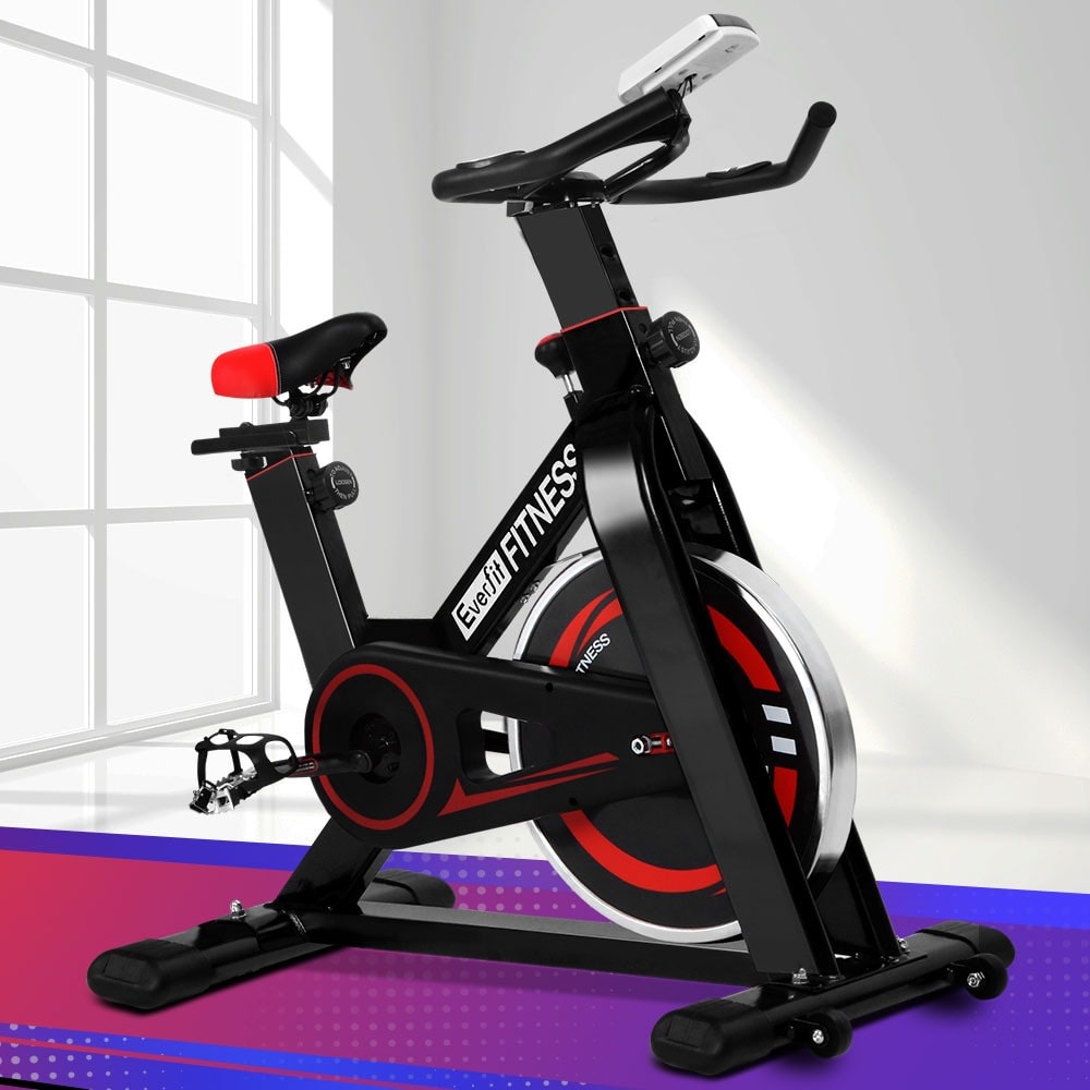 Spin Bike Exercise Bike Flywheel Cycling Home Gym Fitness Indoor Cardi ...