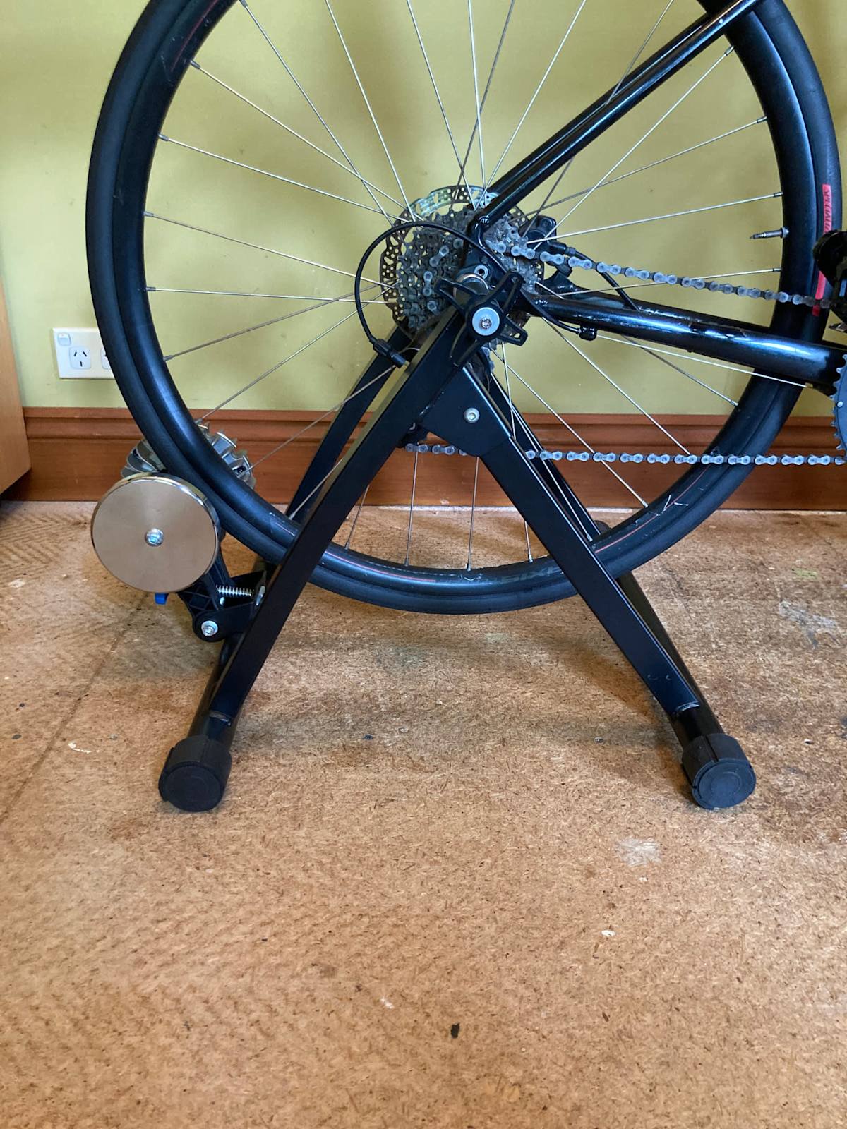 Velobici Indoor fluid Trainer Stand Portable Bike Trainer - Bicycle ...