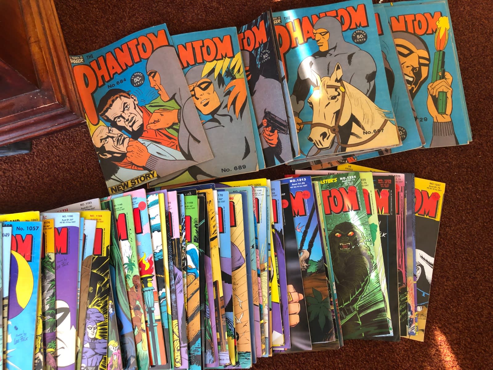 PHANTOM COMIC BOOKS BY LEE FALK -- FREW PUBLICATION AUSTRALIA - Comic ...