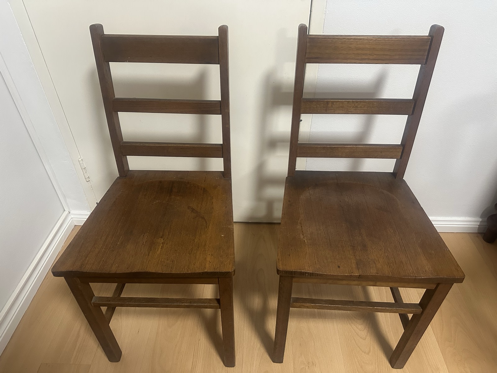 Set of 6 beautiful vintage wooden 1950s era rail back dining chairs Dining Chairs in Mortdale NSW Gumtree Australia