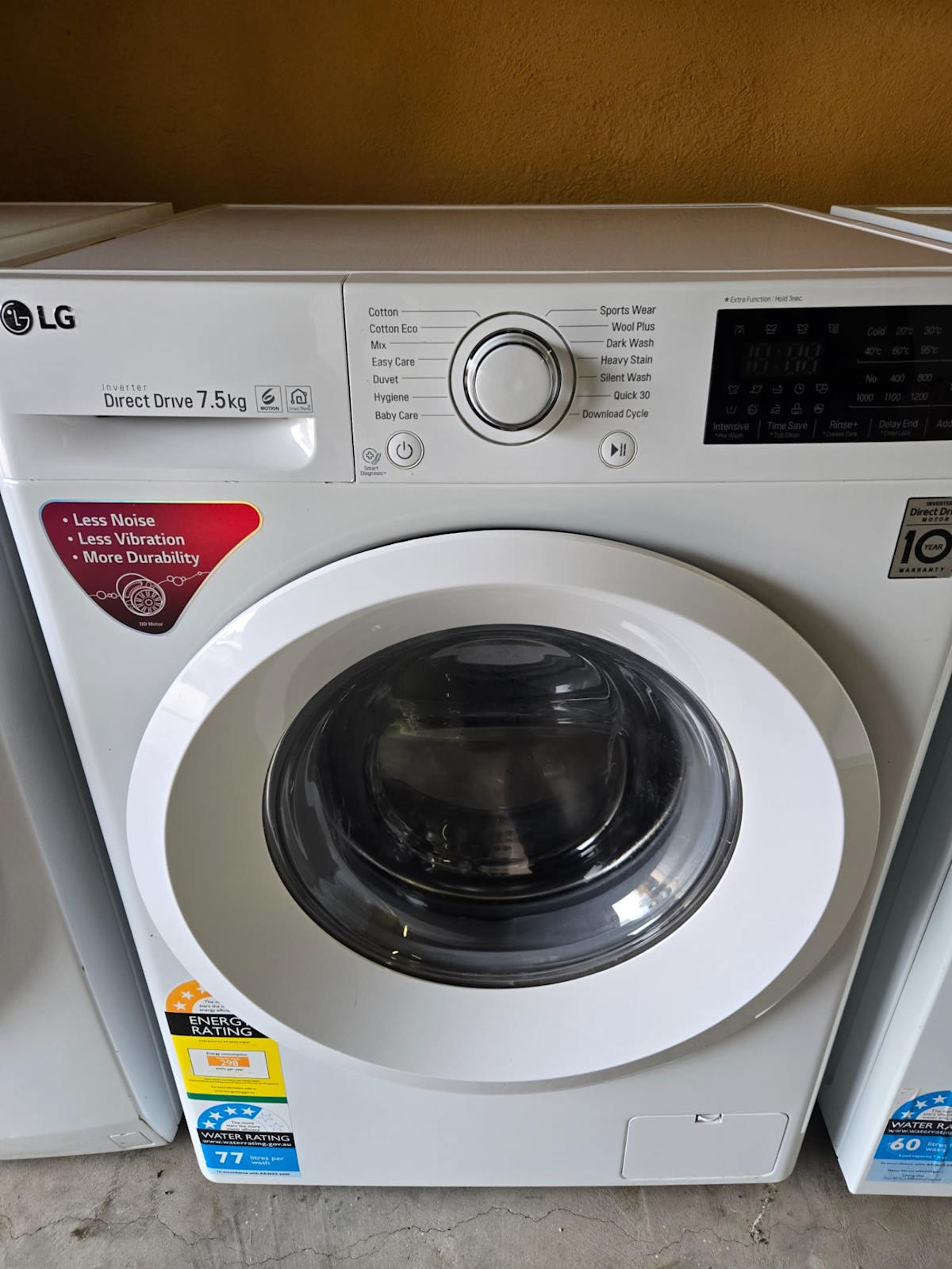 Current Model LG 7.5KG Direct Drive Front Load Washer Can Deliver ...