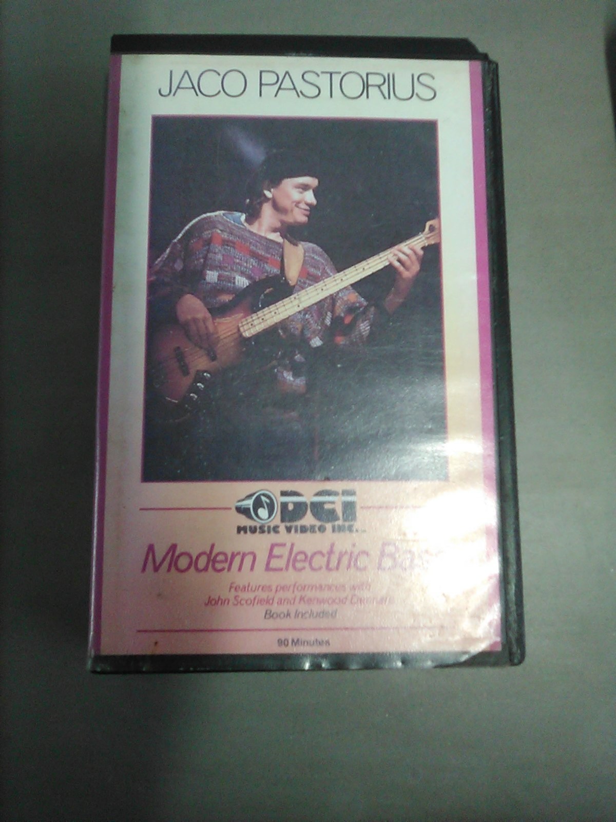 JACO PASTORIUS MODERN ELECTRIC BASS DCI VHS PAL VIDEO TAPE - CDs & DVDs ...