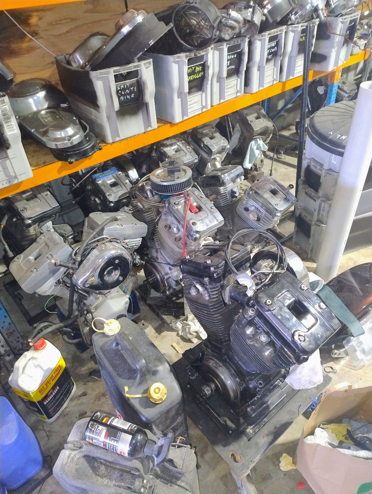 Harley Davidson EVOLUTION & shovelhead parts ONLY | Motorcycle ...