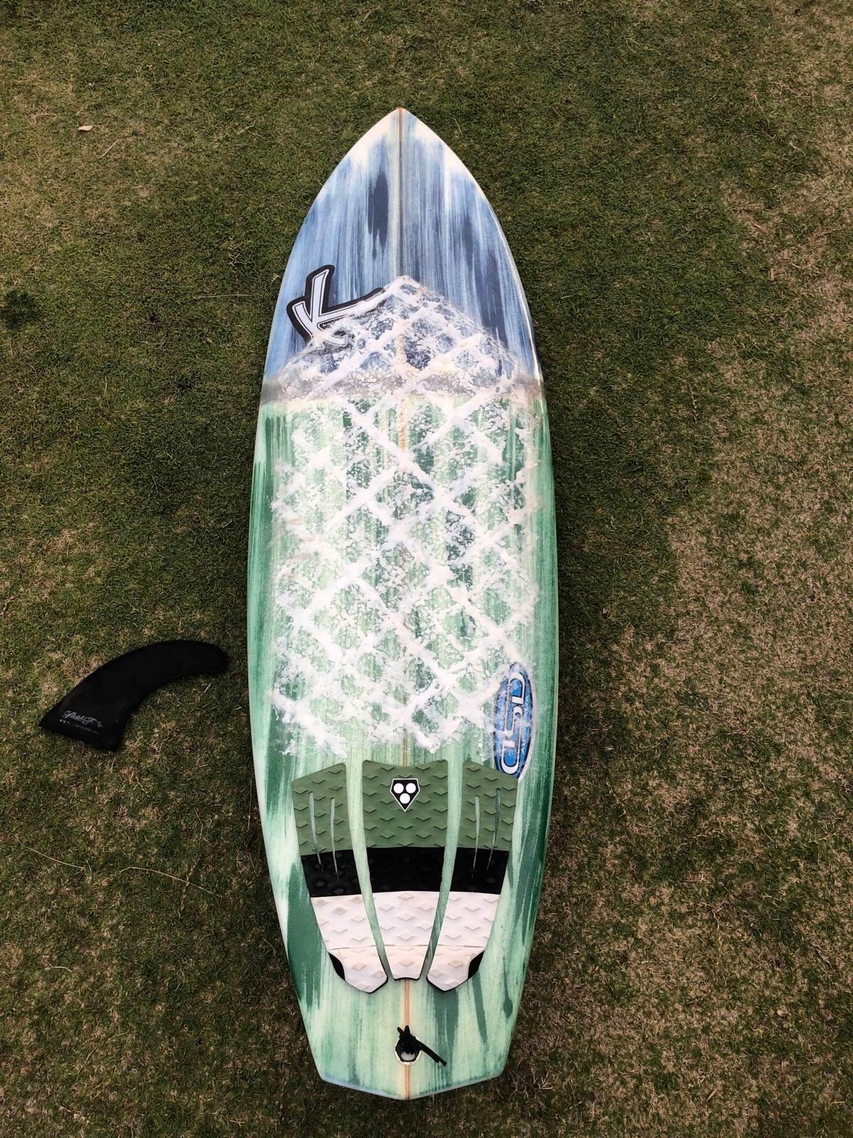 PRISTINE Custom Surfboard VALUED +$1150