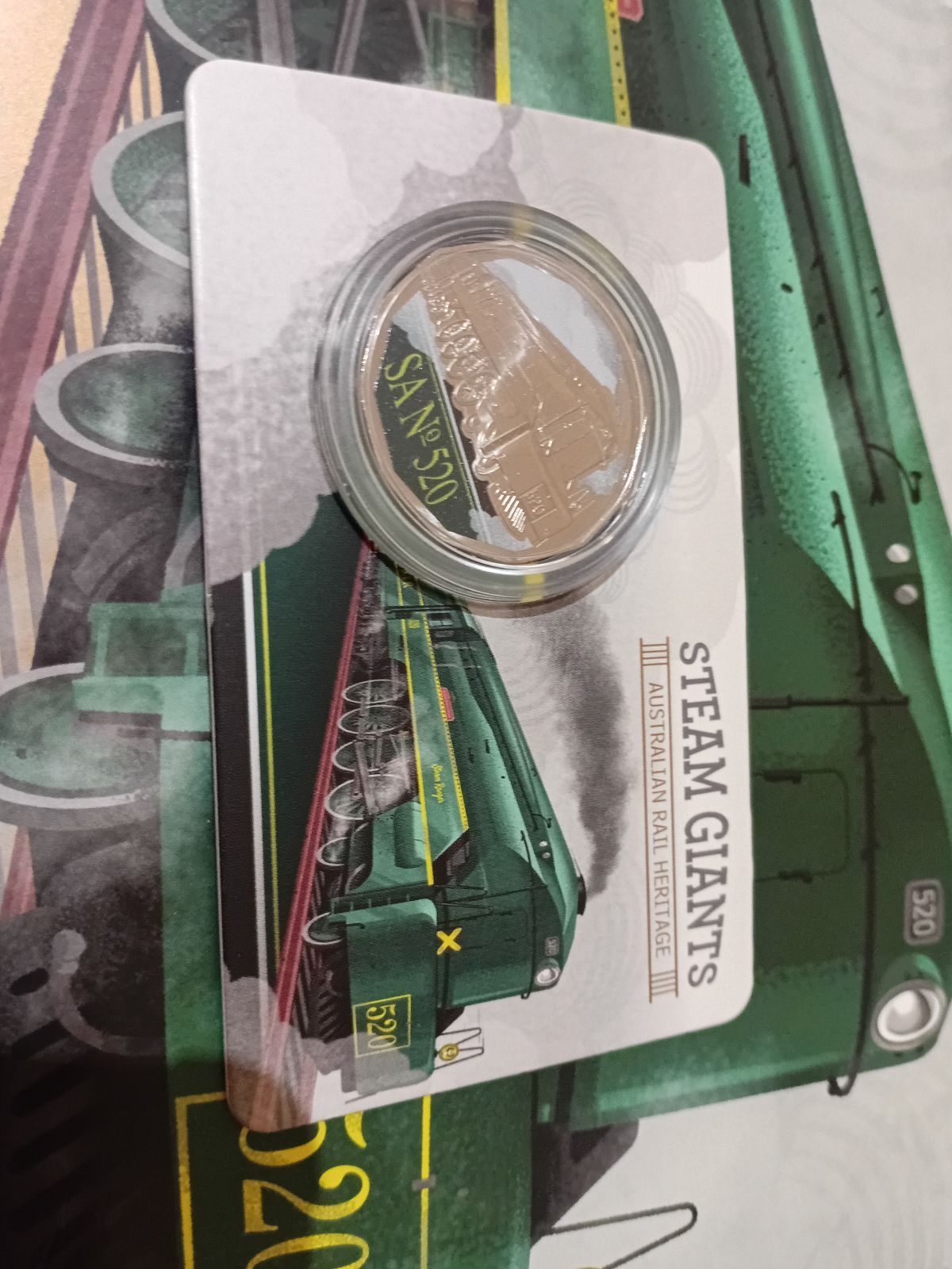 50c green strip 2025 Steam Heritage Aus - Collectables in Baldivis WA ...