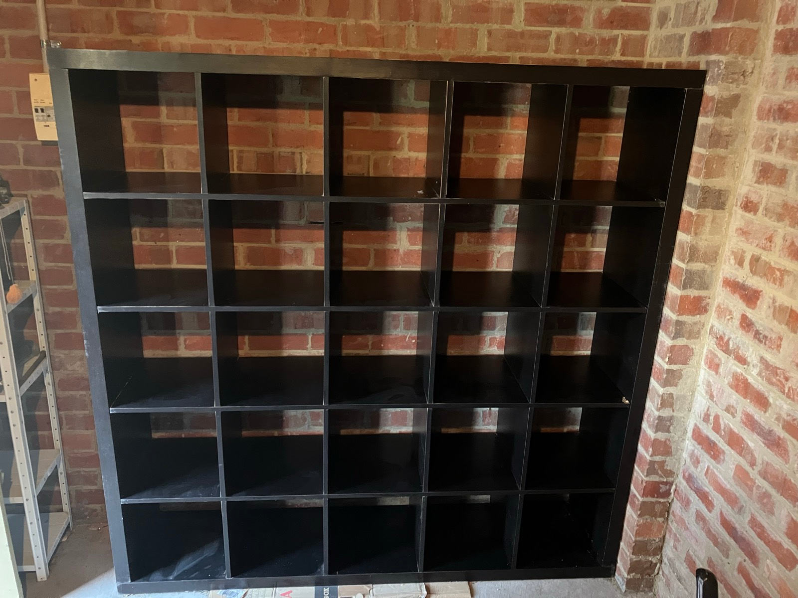 IKEA 5x5 Black Cube Expedit Shelves (Kallax predecessor) - Bookcases ...