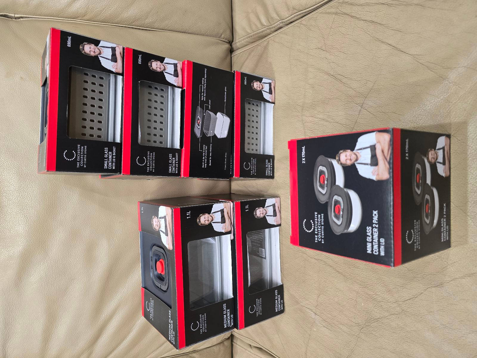 Curtis Stone collectable glass container with lid - Other Kitchen ...