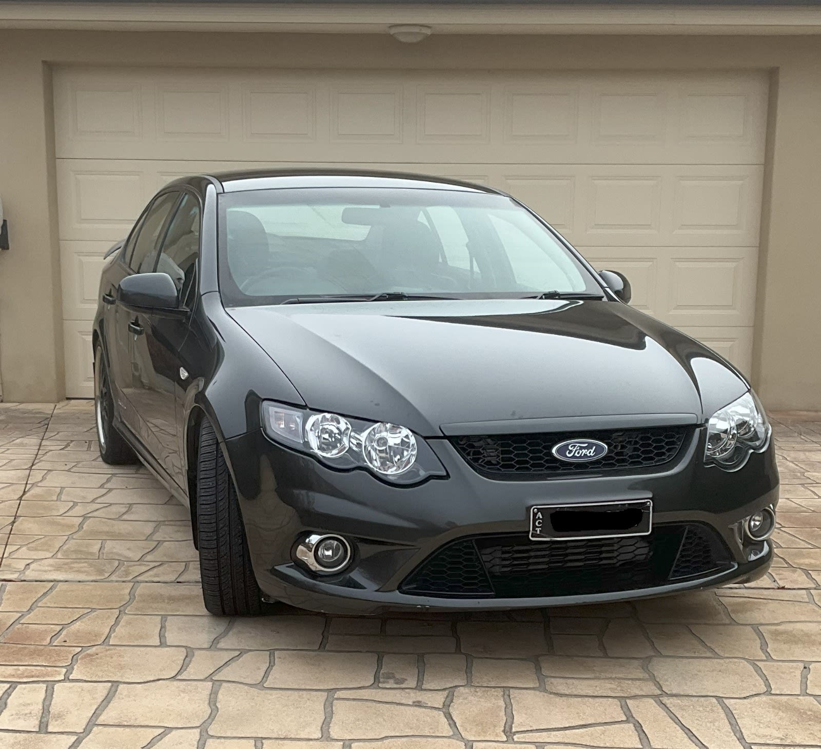 2008 Ford Falcon FG XR6 Turbo – 163,000km – Leather – “Ego” Grey