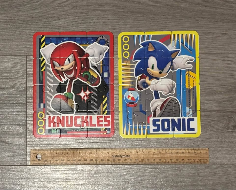 Children’s Sonic the Hedgehog jigsaw puzzles x 2 - Toys - Indoor in ...