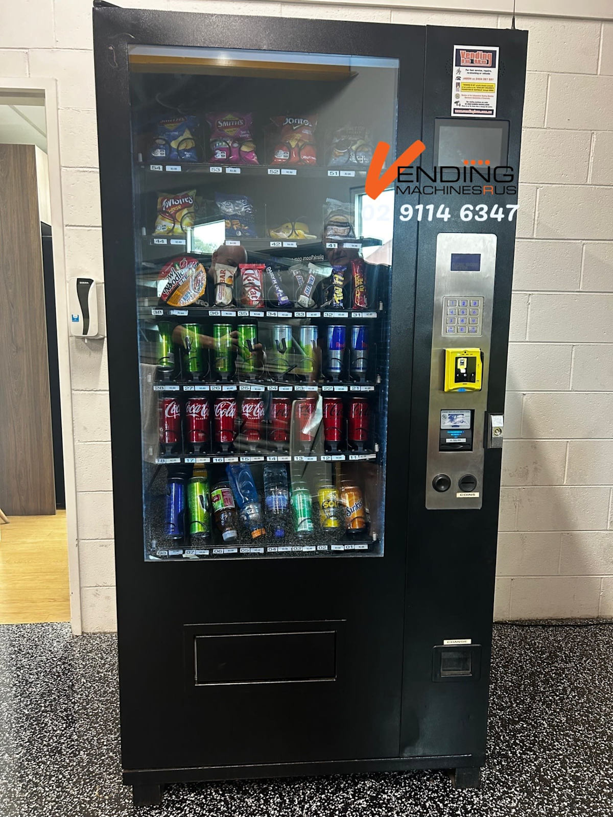 4 WIDE COMBO VENDING MACHINE - Miscellaneous Goods in Wetherill Park ...