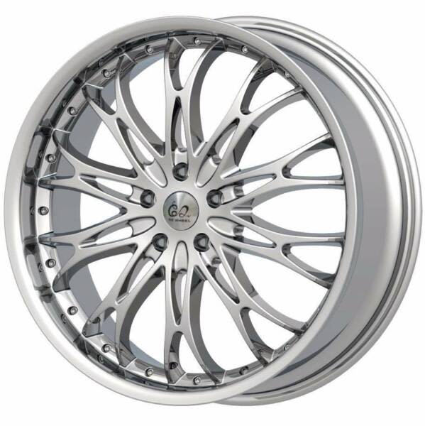 A SET OF 22 inch G2-88 Chrome Wheels 5x120 for Commodore BMW E 45 ...