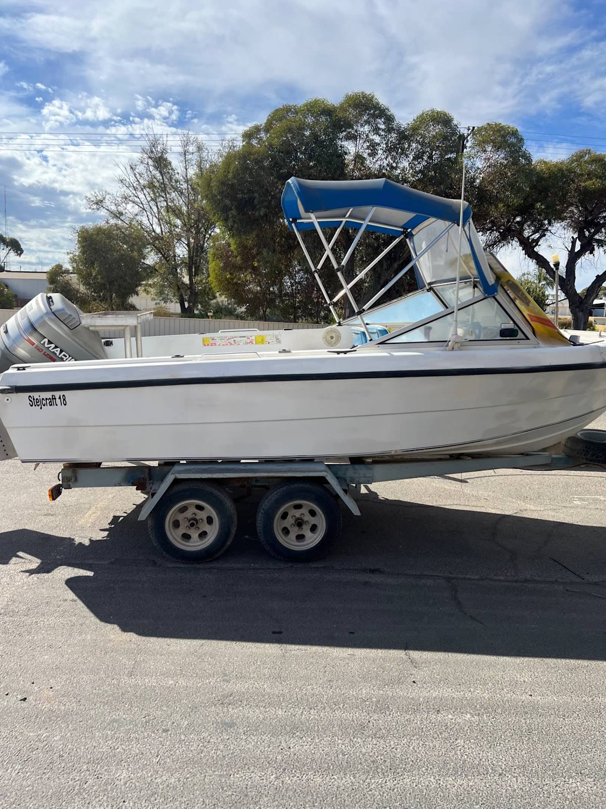 18ft fibreglass fishing boat | Motorboats & Powerboats | Gumtree ...