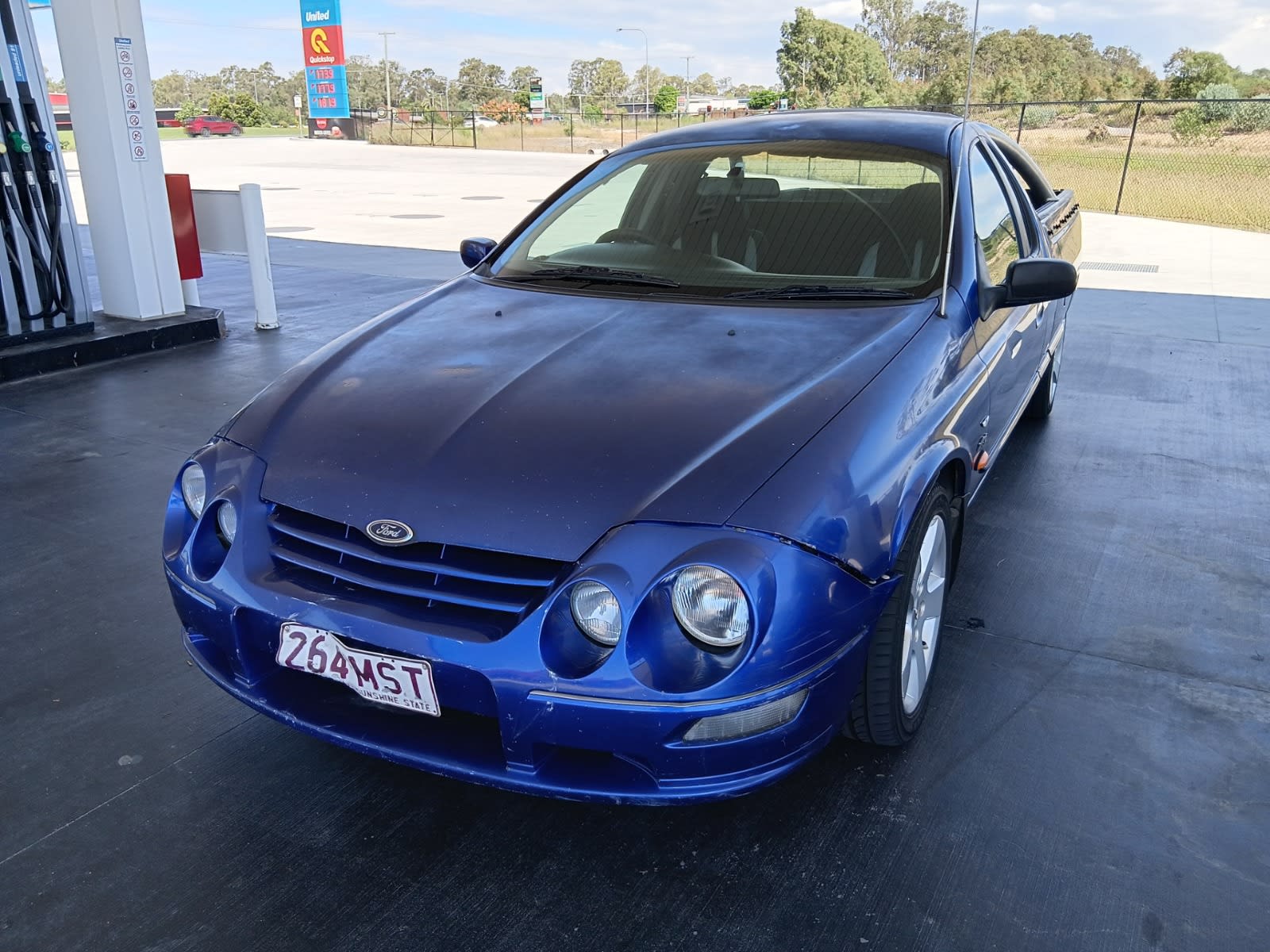 2001 FORD FALCON XR6 VCT PURSUIT 4 SP AUTOMATIC, TICKFORD UTILITY