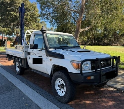 Geotechnical Drill Rig Mounted on 2012 Toyota Landcruiser Ute ...