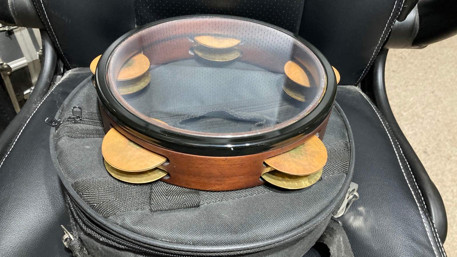 Turkish Arabic Riq Tambourine in bag - Percussion & Drums in South Plympton SA | Gumtree Australia
