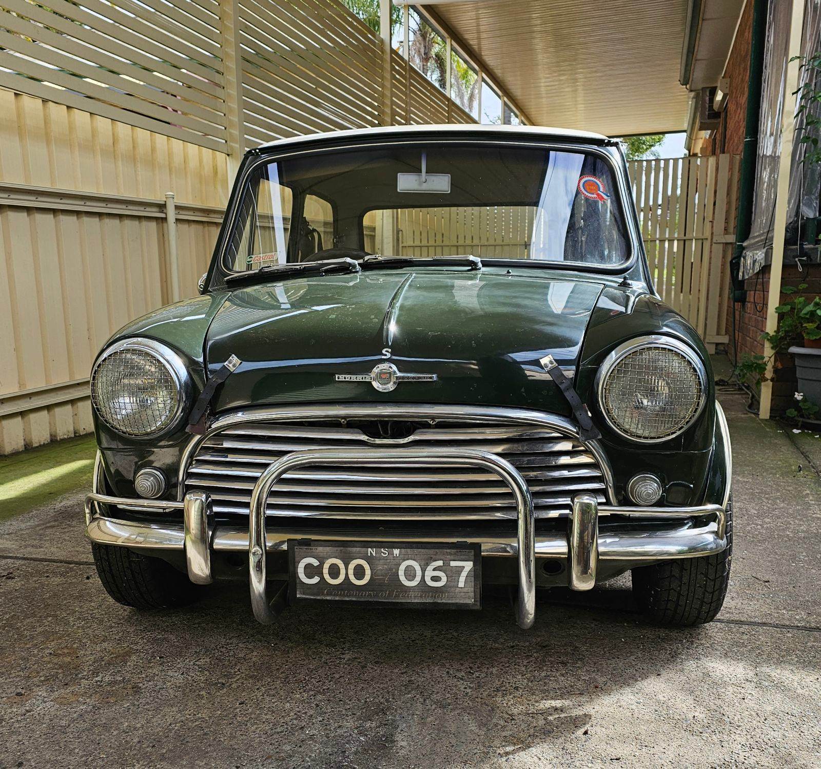 1967 MORRIS MINI COOPER S 4 SP MANUAL 2D SEDAN All Others