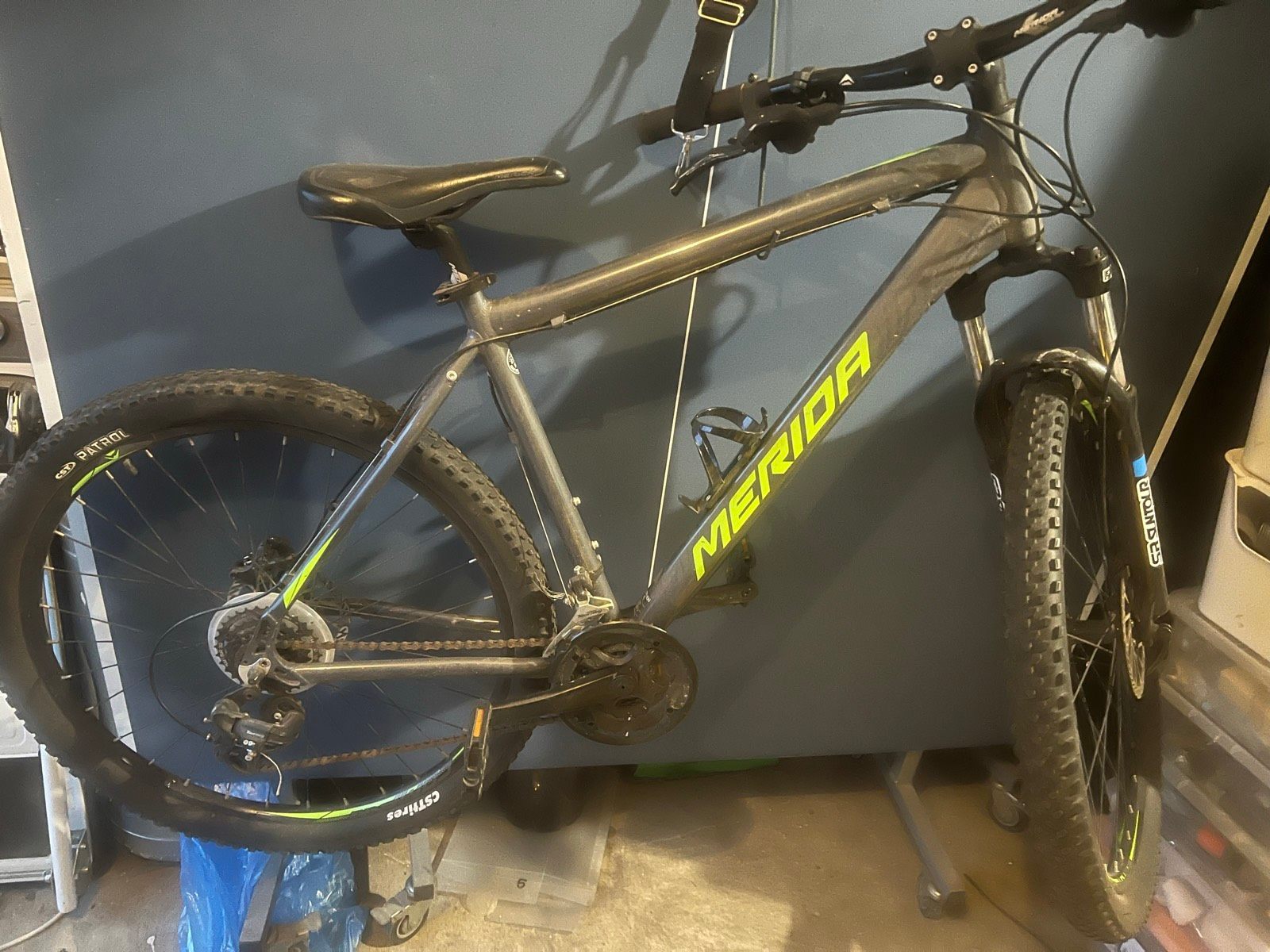 Merida Big Seven 10 D Mountain Bike Anthracite Green/Silver - Men's Bicycles in Hillside VIC ...