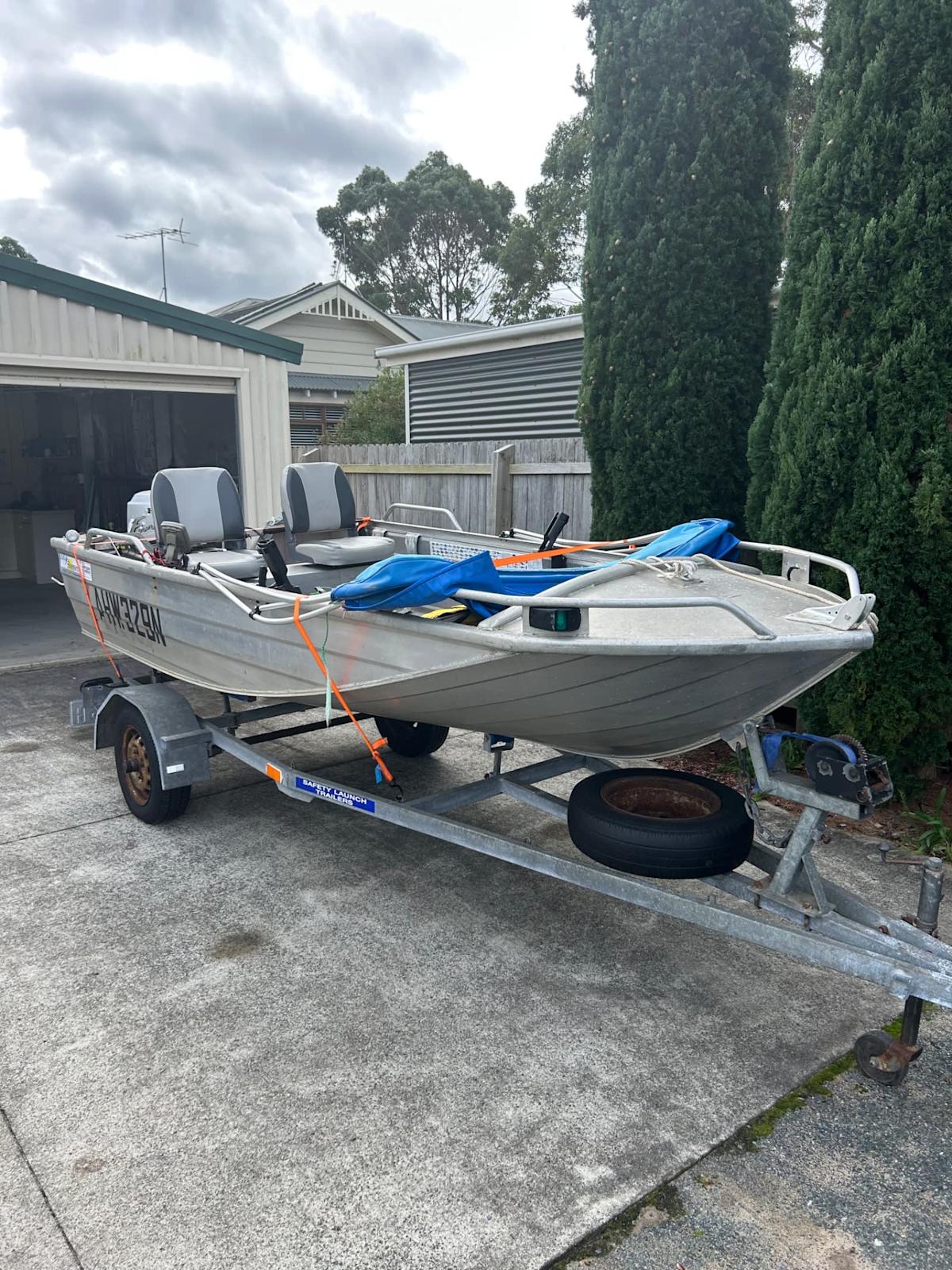Boat fishing tinny | Motorboats & Powerboats | Gumtree Australia ...