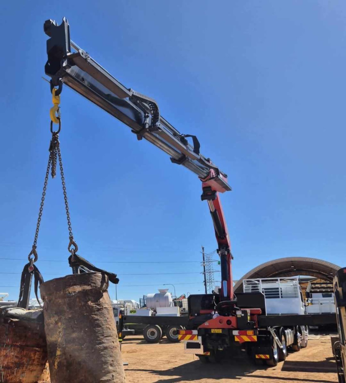 Hiab Crane 2014 Palfinger 26002-3 with hydraulic rotator | Trucks ...