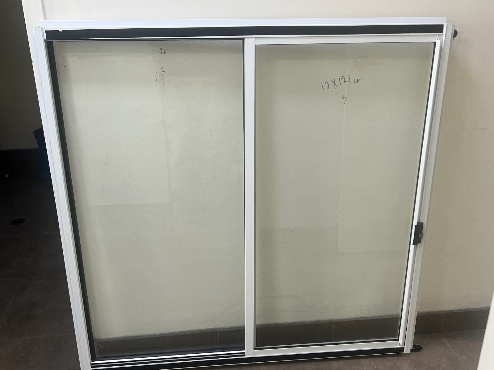 White sliding window 1200H x 1210W clear glass- At Wetherill Park ...