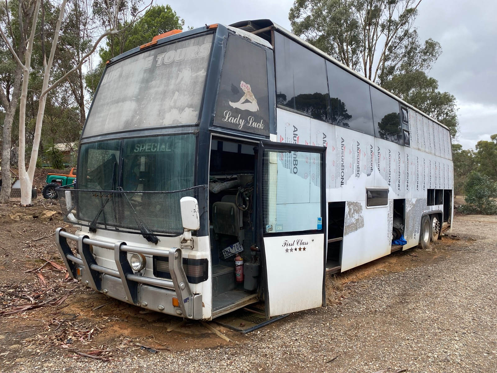 Austral Tourmaster Bus motorhome project detroit turbo supercharged ...