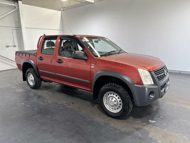 2007 Holden Rodeo RA MY07 LX Red 4 Speed Automatic Crew Cab Pickup