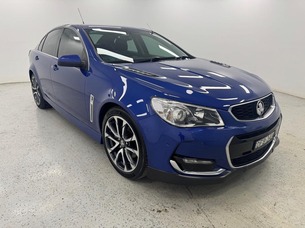 2016 Holden Commodore VF Series II SS V Redline Blue Sports Automatic ...