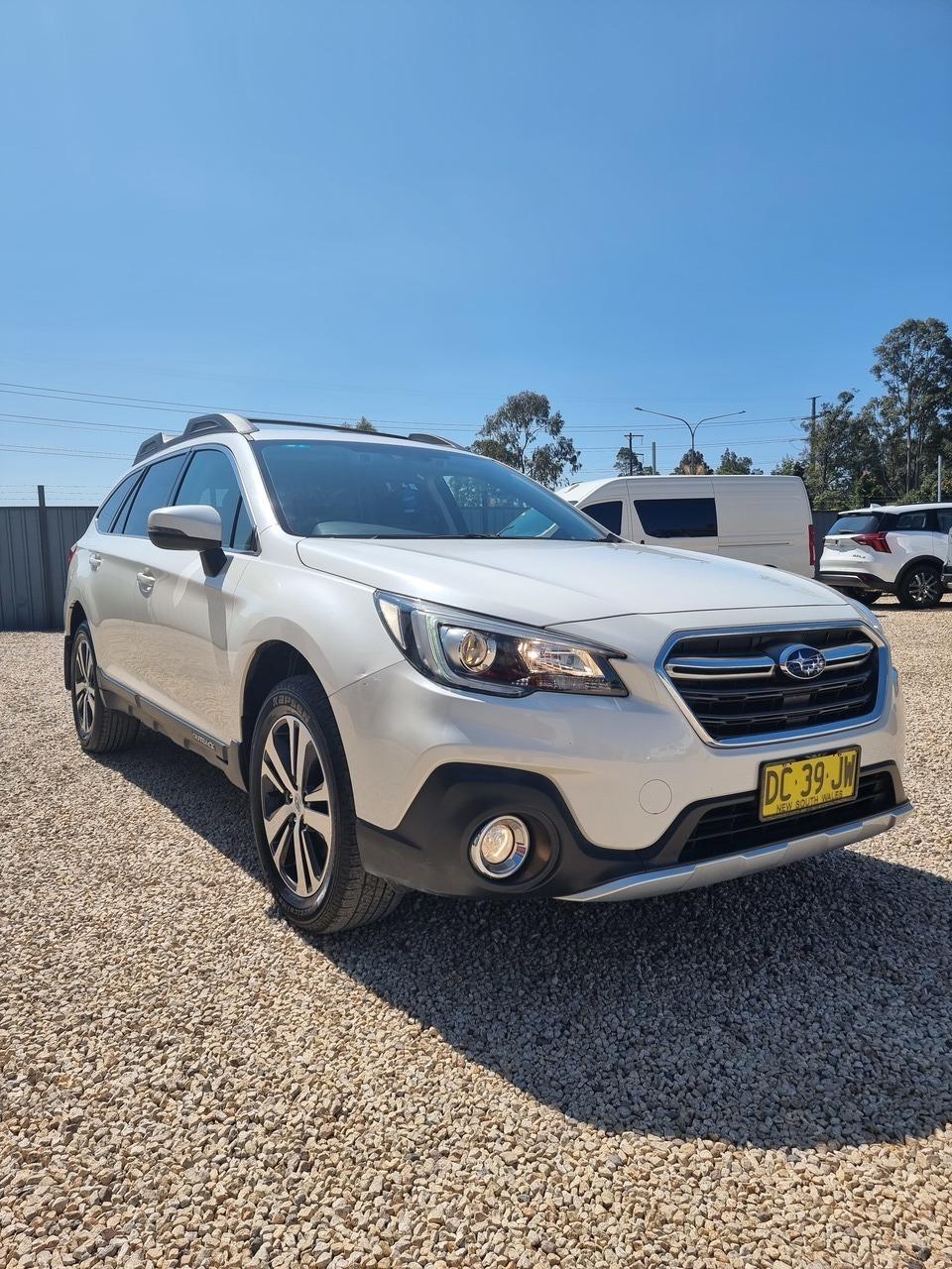 2018 Subaru Outback B6A MY19 2.5i CVT AWD White 7 Speed Constant ...