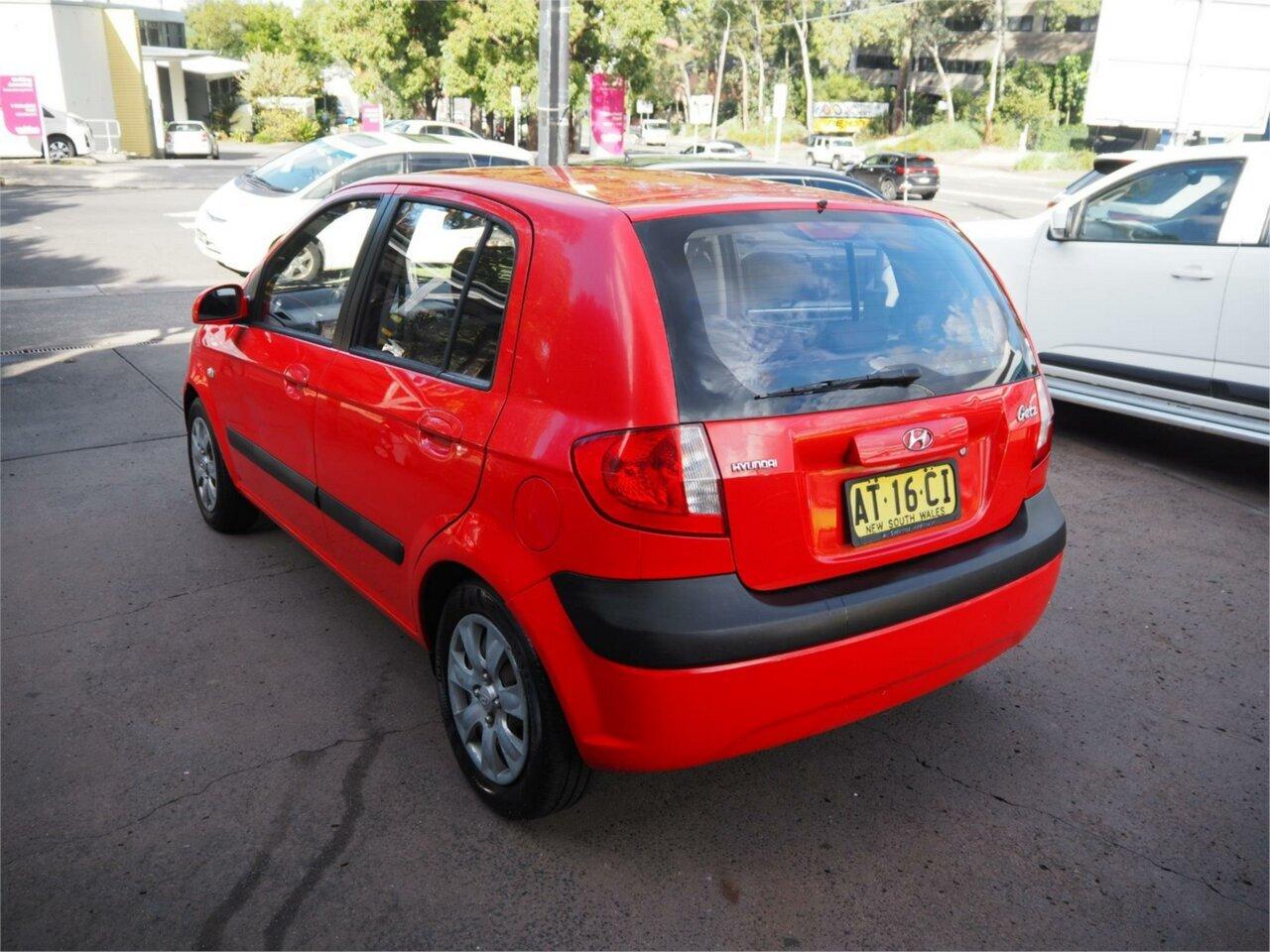 2006 Hyundai Getz TB Upgrade 1.4 Red 5 Speed Manual Hatchback | Cars ...