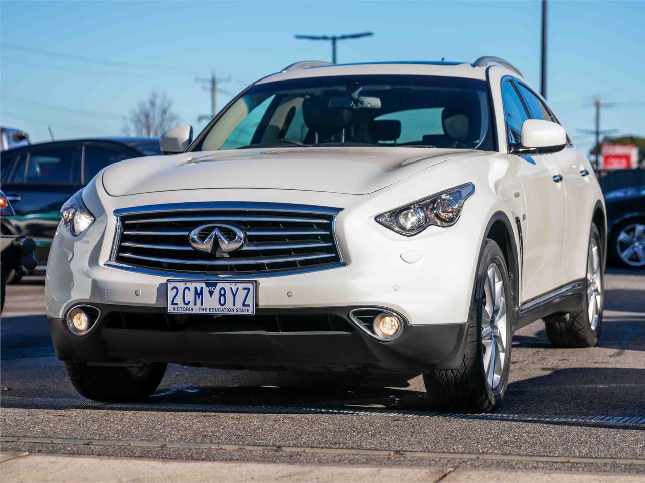2015 Infiniti QX70 S51 GT White 7 Speed Sports Automatic Wagon | Cars ...