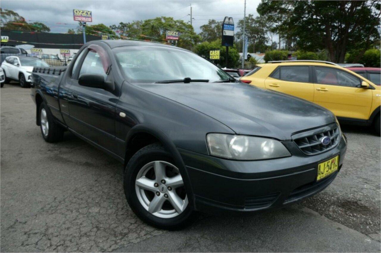 2006 Ford Falcon BF RTV (LPG) Grey 4 Speed Auto Seq Sportshift Utility ...
