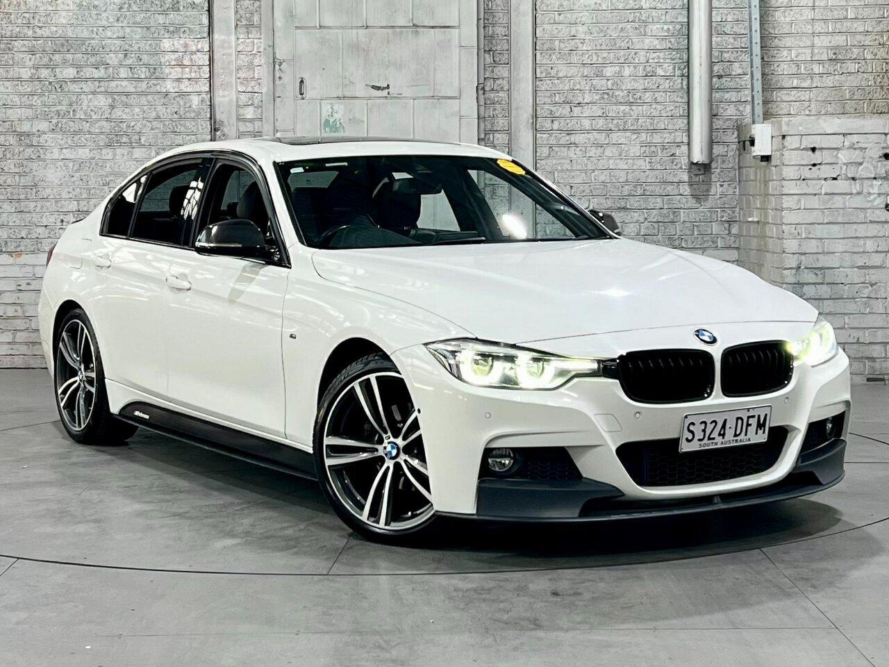 2018 BMW 3 Series F30 LCI 320i Sport Line White 8 Speed Sports ...