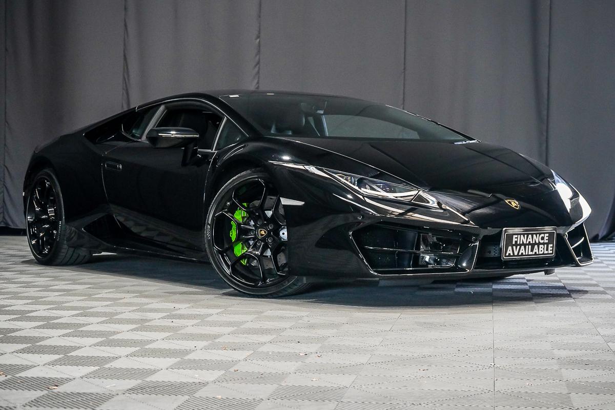 2018 Lamborghini Huracan 724 MY18 LP580-2 D-CT Black 7 Speed Sports ...