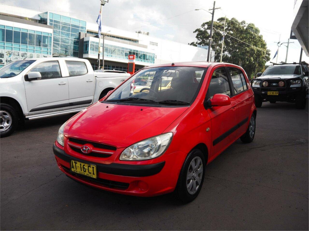 2006 Hyundai Getz TB Upgrade 1.4 Red 5 Speed Manual Hatchback | Cars ...