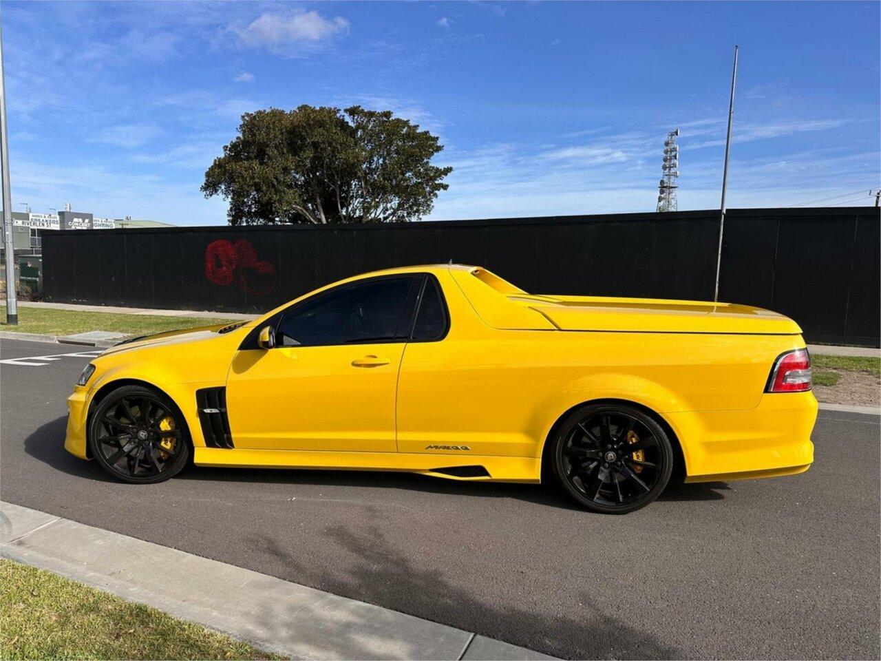 2013 Holden Special Vehicles Maloo E3 MY12.5 R8 Yellow 6 Speed Manual Utility | Cars, Vans ...