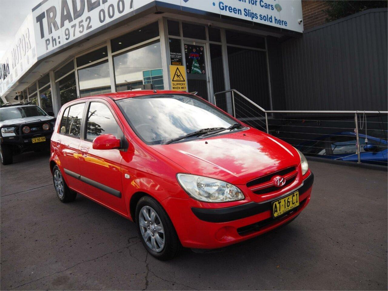 2006 Hyundai Getz TB Upgrade 1.4 Red 5 Speed Manual Hatchback | Cars ...