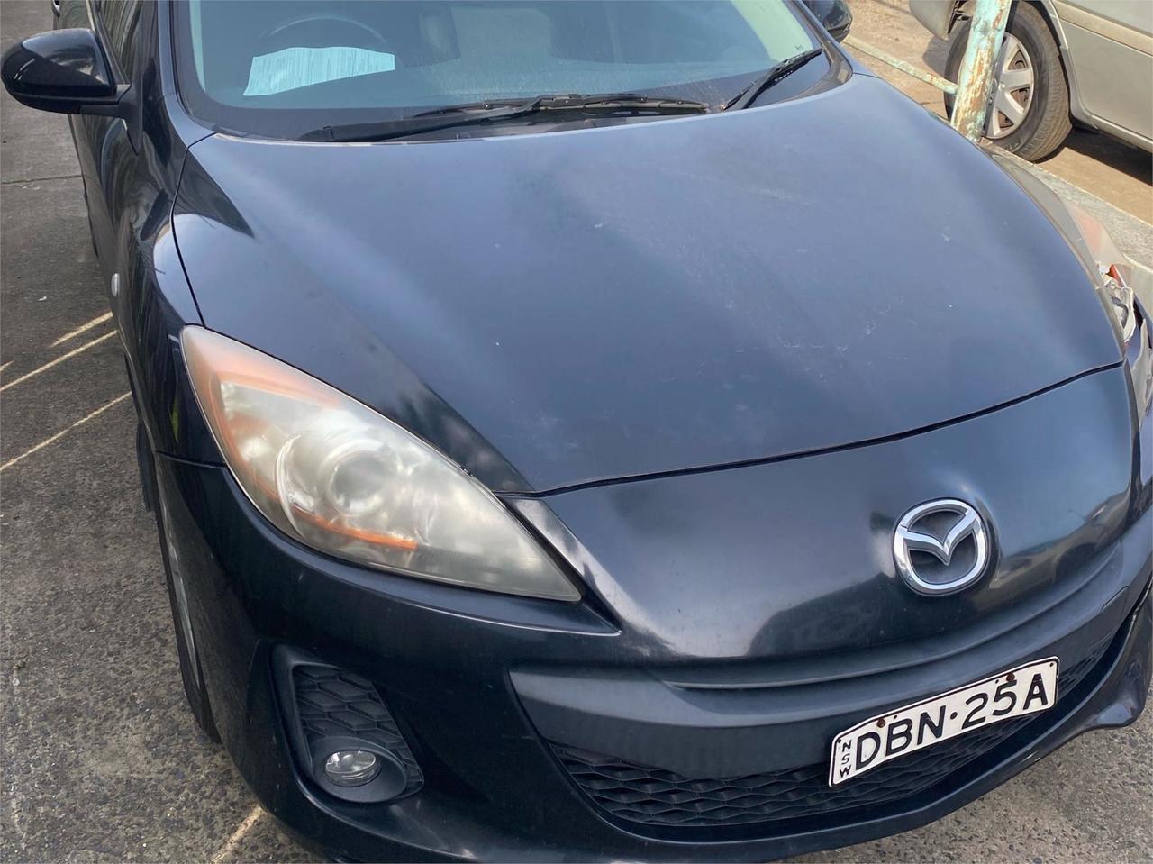 2013 Mazda 3 BL Series 2 MY13 Diesel Black 6 Speed Manual Sedan | Cars ...