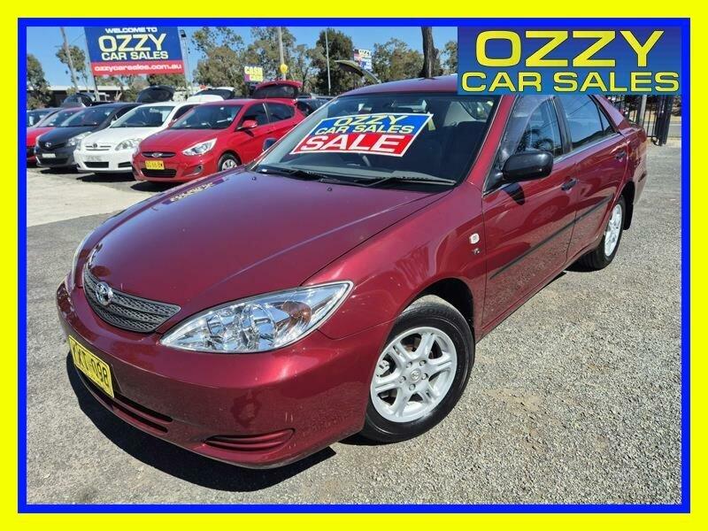 2003 Toyota Camry MCV36R Altise Red 4 Speed Automatic Sedan | Cars ...