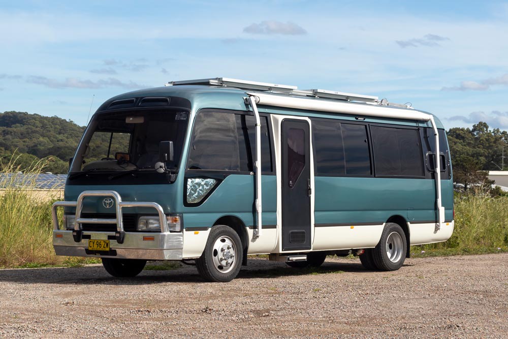 1996 CUSTOM Toyota Coaster Motorhome #10357 | Campervans & Motorhomes ...