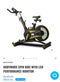 Spinning bike used store
