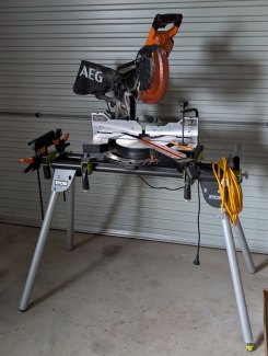 Aeg mitre saw stand store