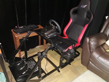 Ionrax RS2 Racing Simulator With E-brake! W/Logitech G25